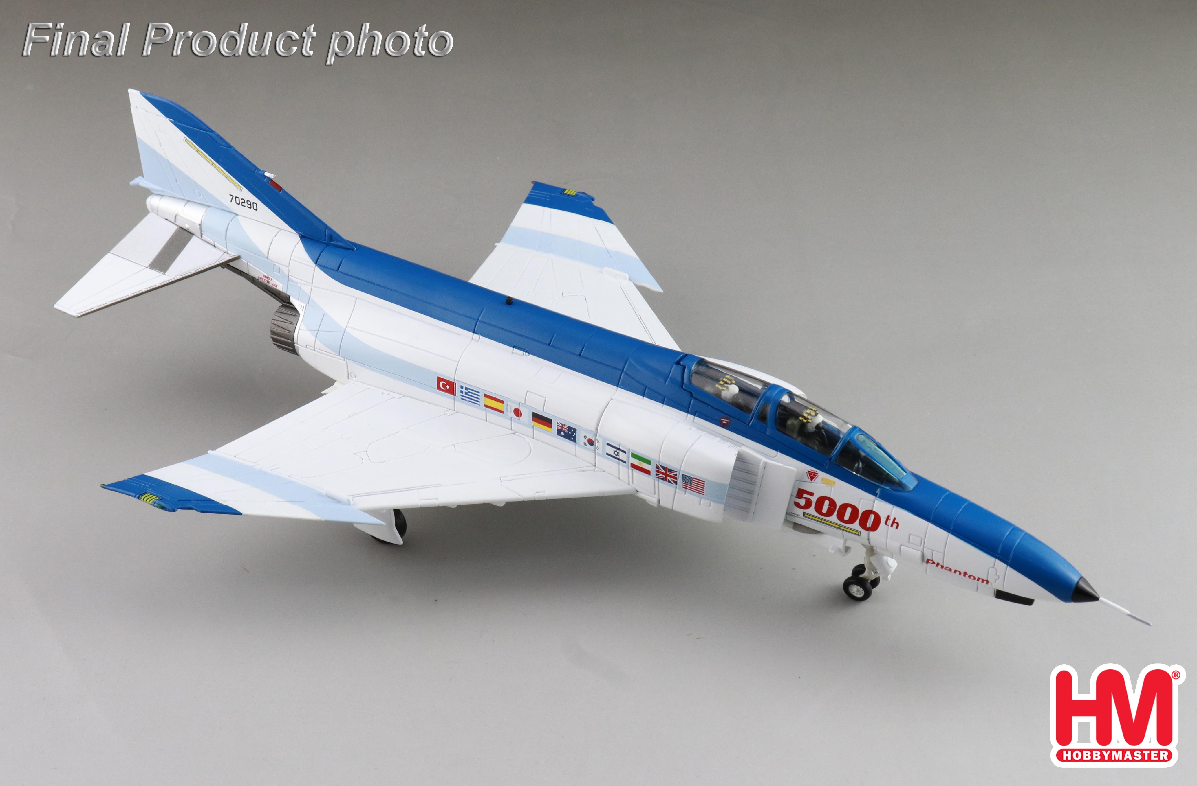 F-4E "5000th Phantom" 70290, USAF, St Louis, March 1978